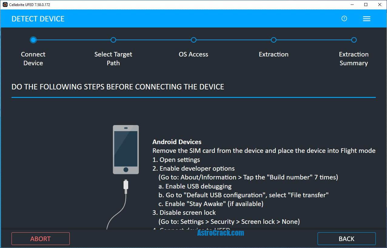 UFED 4PC Crack 7.71 - AstroCrack